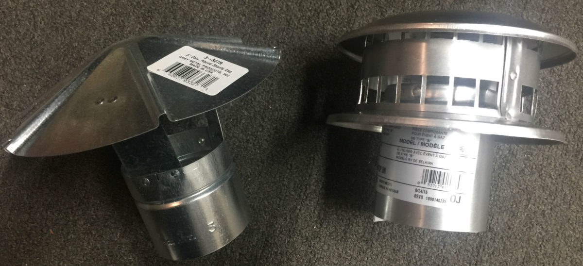 3 inch Rain Cap, Regular or Bird-Proof - Clancy Outdoors