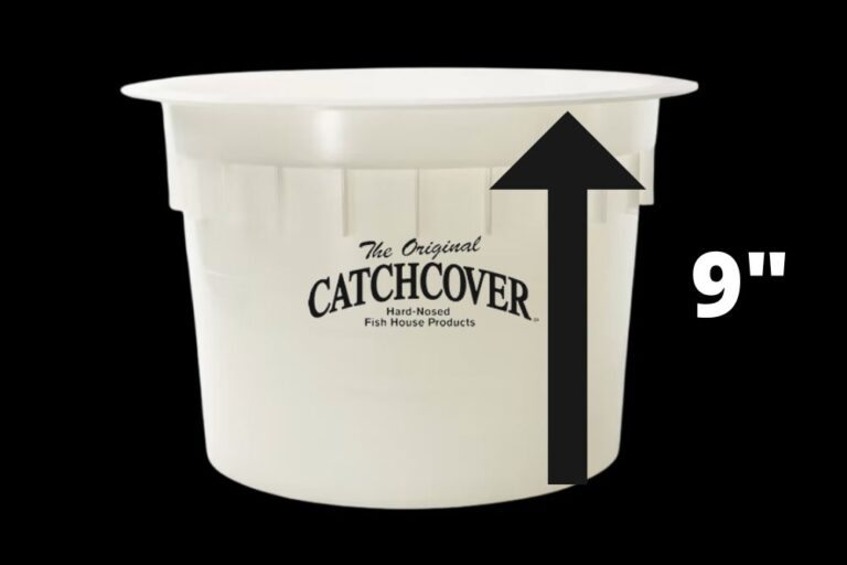 Catch Cover Sleeves - 9 Inch Black, White - CC04 - Clancy Outdoors