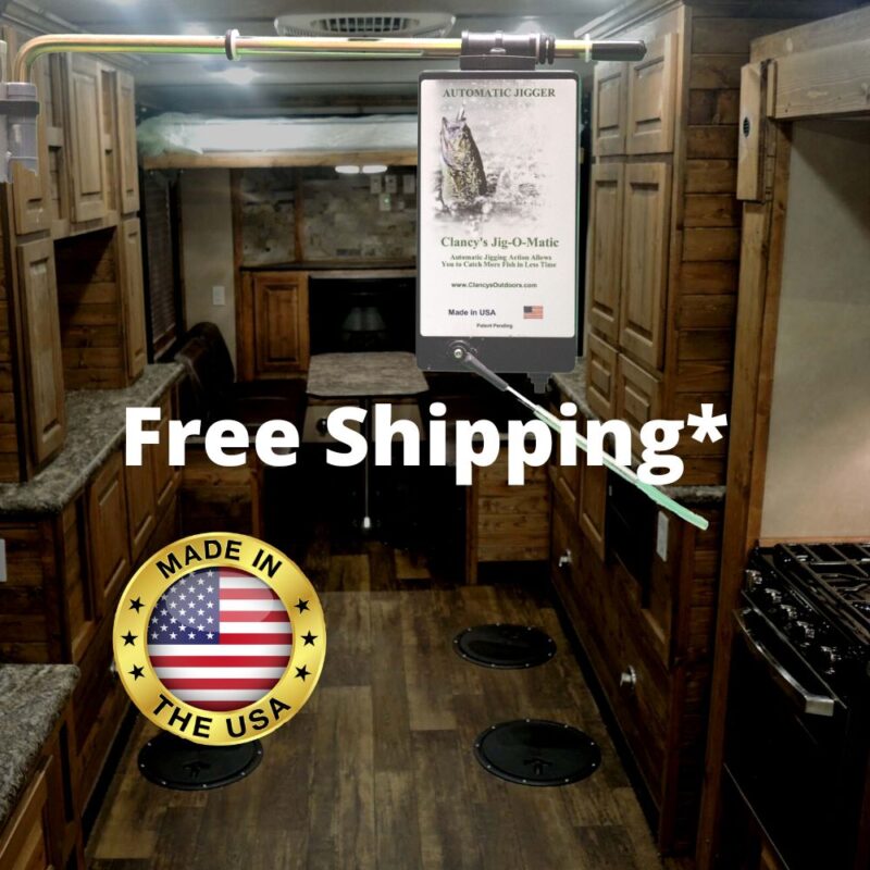 Clancy’s and Lindell Automatic Ice Fishing Jiggers | Monticello, MN