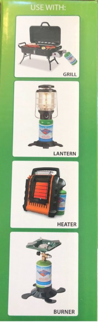 Flame King Propane Refill Kit and 1lb Refillable Cylinder - Clancy Outdoors