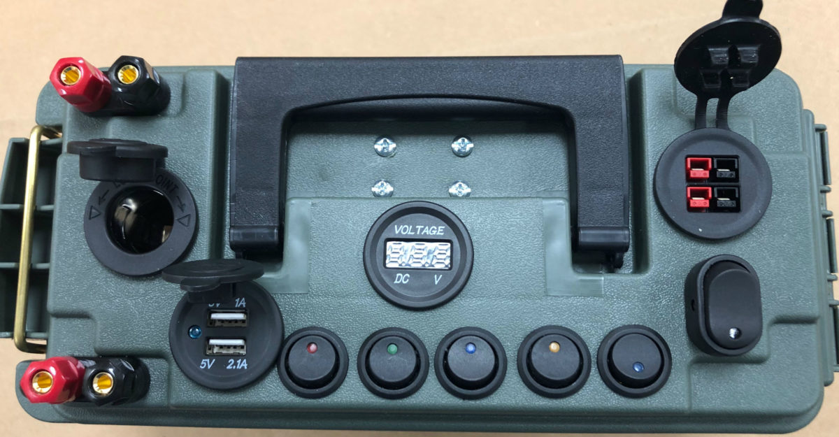 CLANCY'S POWERBOX WITH ANDERSON POWERPOLE FOR HAM RADIO INSTRUCTIONS ...