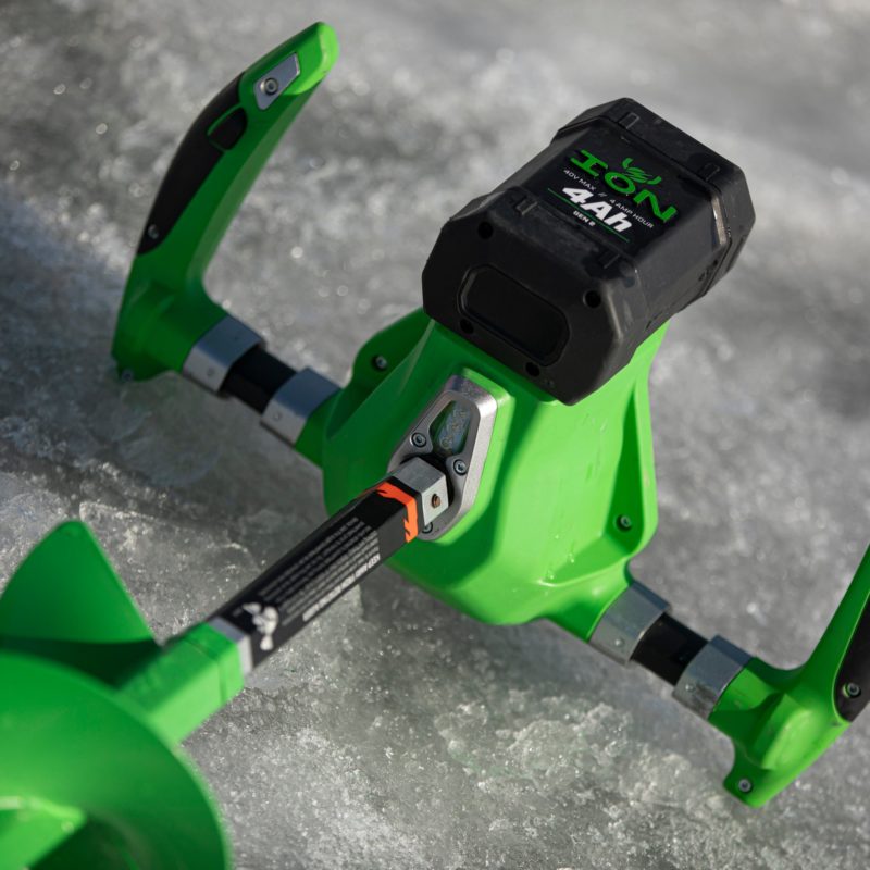New !! Ion G2 8" or 10" 40 V Lithium Ion Auger with two 4 Ah Batteries ...