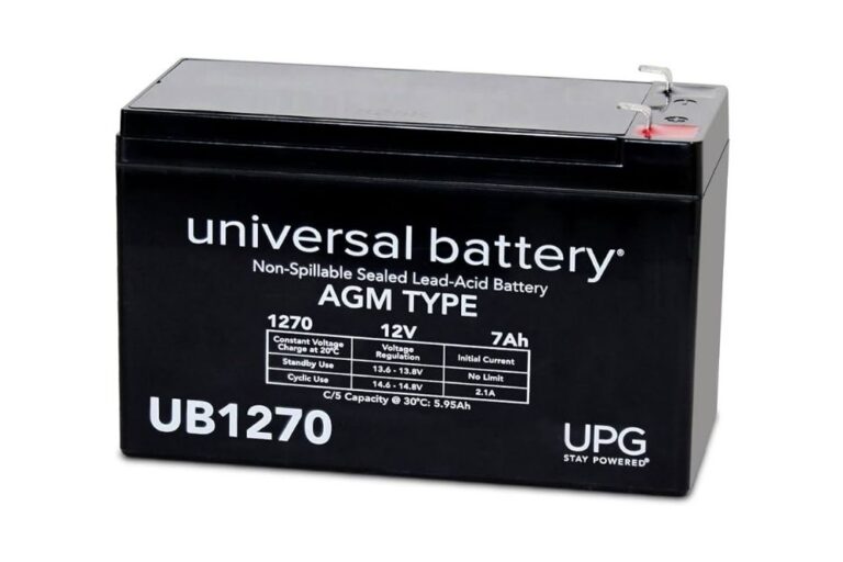 7AH 12v Lead Acid Battery UB1270 - Clancy Outdoors