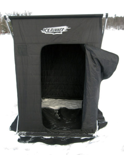 Ice Runner Stalker and Stalker 2 Portable Spearing Fish House - Clancy ...