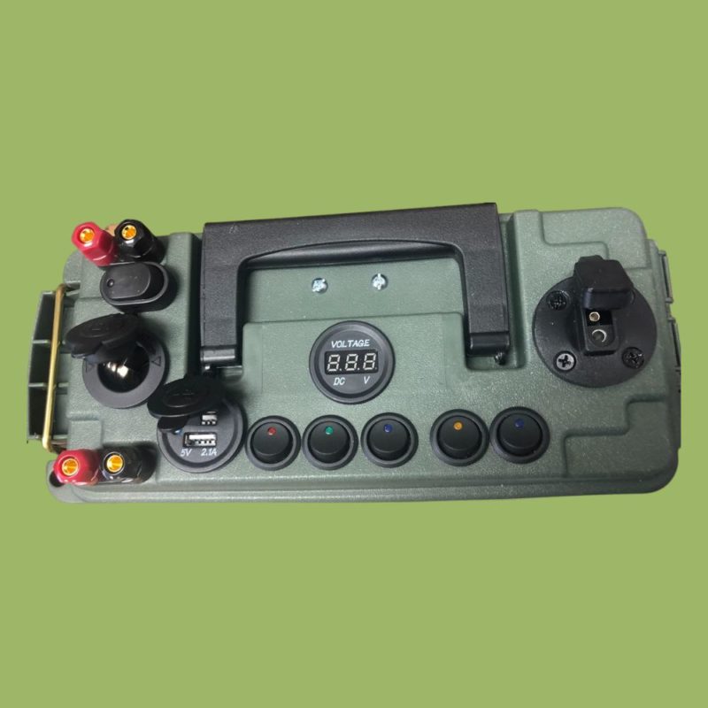 Clancy's PowerBox with USB, 12 Volt Outlet, Banana Jacks and SAE Port ...