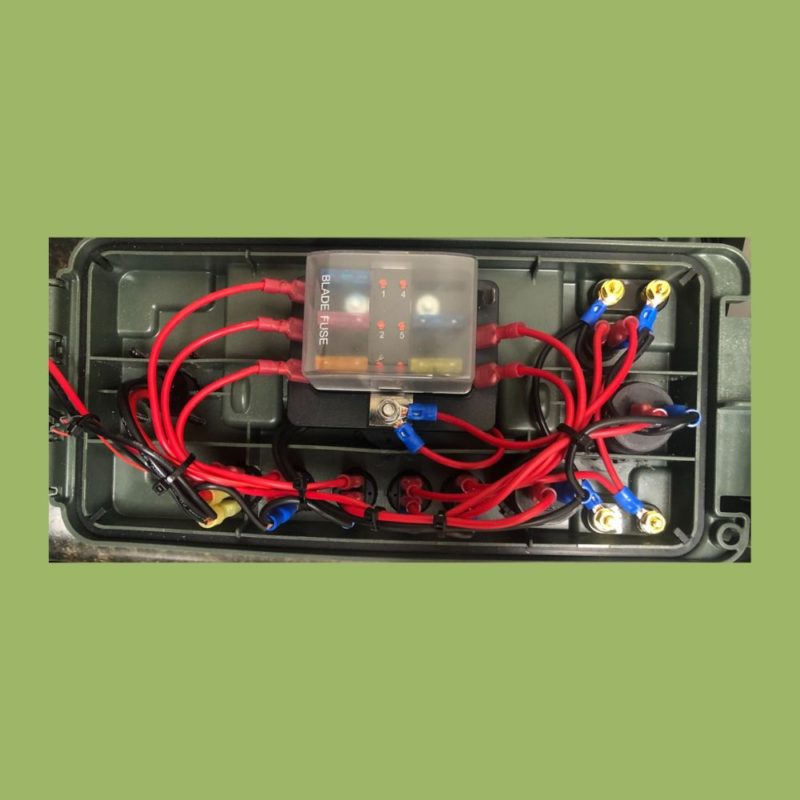 Clancy's PowerBox with USB, 12 Volt Outlet, Banana Jacks and SAE Port ...