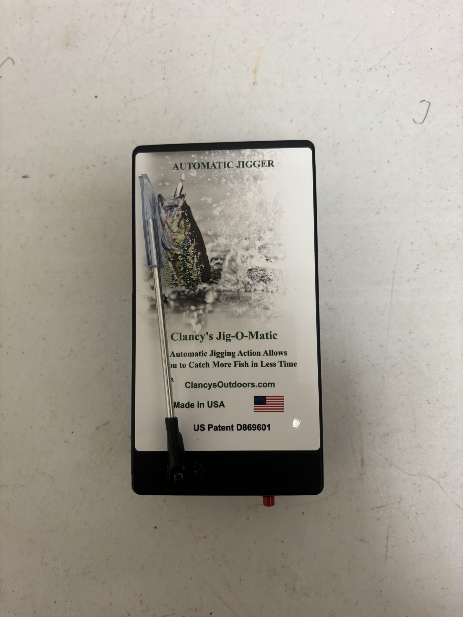 Clancy's Jig-O-Matic with LineAlarm Installed - Clancy Outdoors