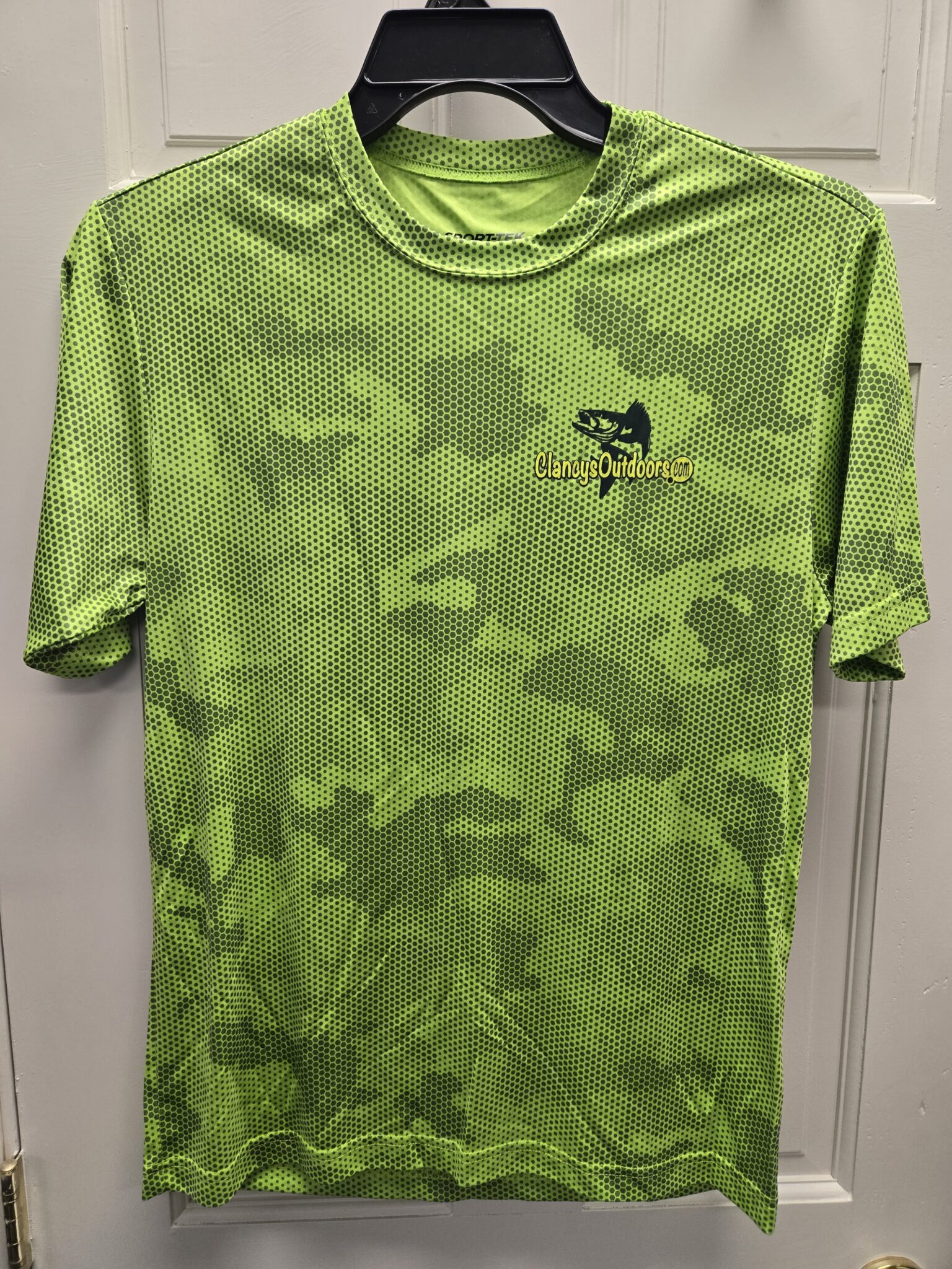 Sport-Tek® Tee with Clancy's Full Logo(back) - Clancy Outdoors